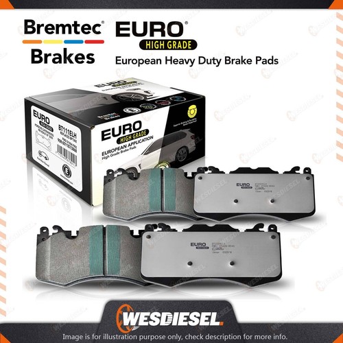 4 x Bremtec Heavy Duty Euro Line Ceramic Disc Brake Pads BT22890ELH ...