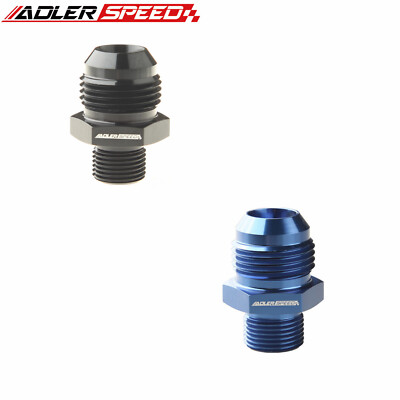 4AN 6AN 8AN 10AN 12AN Male Flare To Metric Straight Fitting Adapter ...
