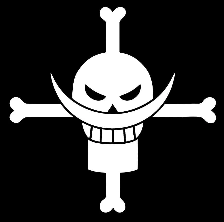 One Piece White Beard Logo