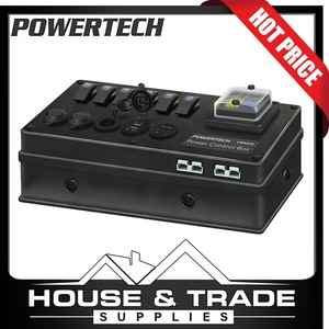 Powertech DC Control Box for External Battery with Voltage Display ...