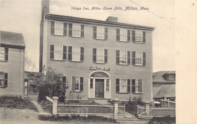 A View Of The Village Inn, Milton Lower Mills, Milton, Massachusetts MA ...