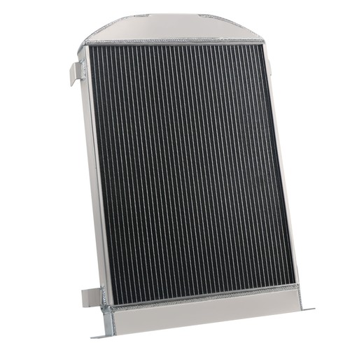 Aluminum 4 Row Radiator For 1933-1935 Ford MODEL A Hot Rod Chevy V8 2 ...