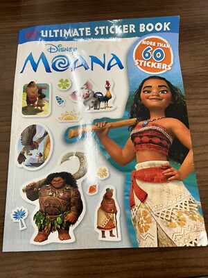 Ultimate Sticker Book Ser.: Ultimate Sticker Book: Disney Moana by DK ...