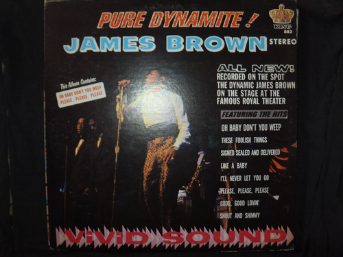 VINYL 33 TOURS JAMES BROWN / PURE DYNAMITE / KING 883 / 1964 RARE ...