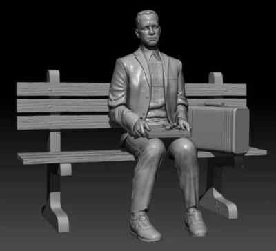 Forrest Gump Resin Figures Model Kit 1/24 Scale Unassembled and ...