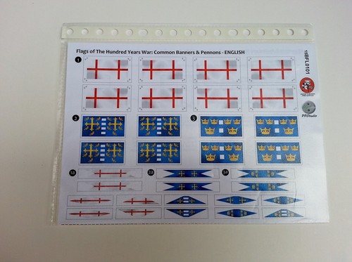 flags of the hundred years war common banners & pennons english | eBay