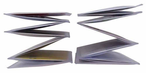 USA Made Wallet Inserts Set of 2 Accordion Style Card Picture Holder 7 ...