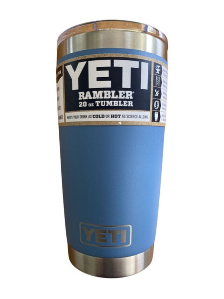Yeti 21071500236 Rambler with MagSlider Lid, 20oz - Pacific Blue for ...