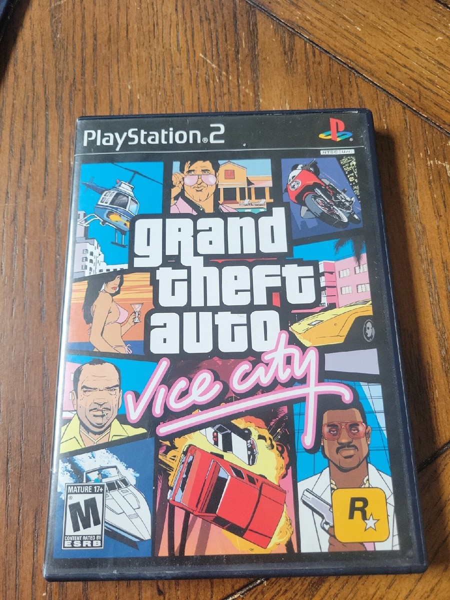 Gta Vice City Ps2 Grand Theft Auto Vice City (Platinum) Playstation