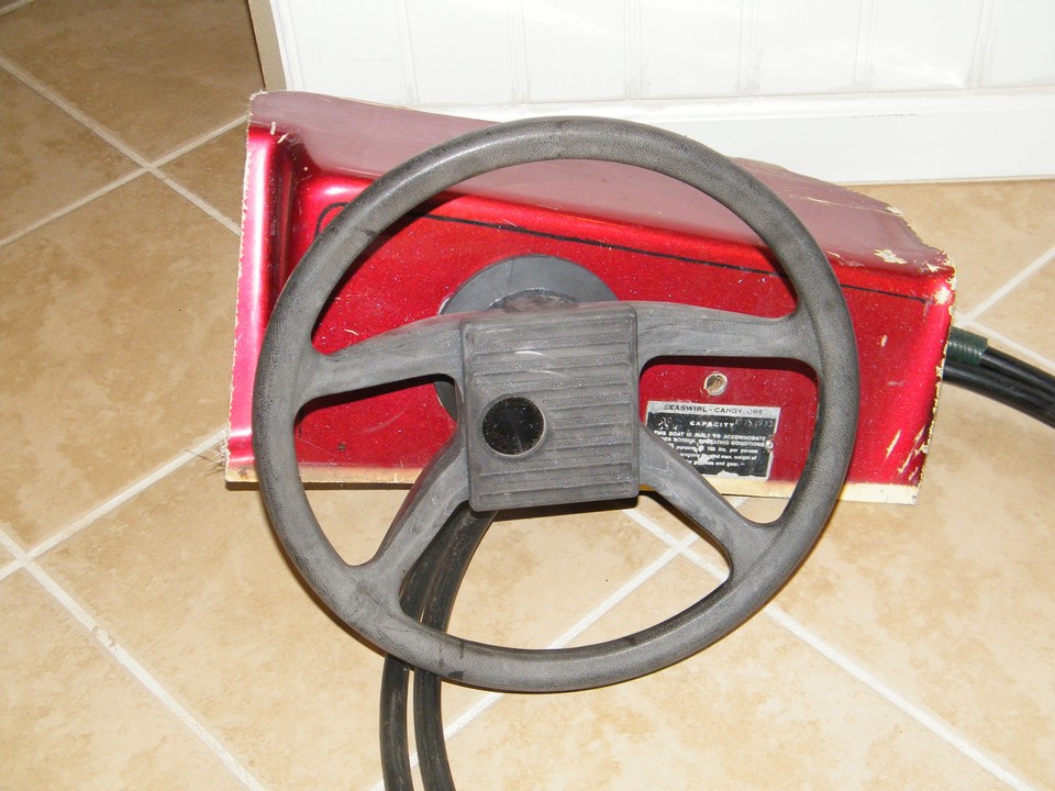 ULTRAFLEX M47 16' STEERING CABLE W/ WHEEL OFF A SEASWIRL BOAT | eBay