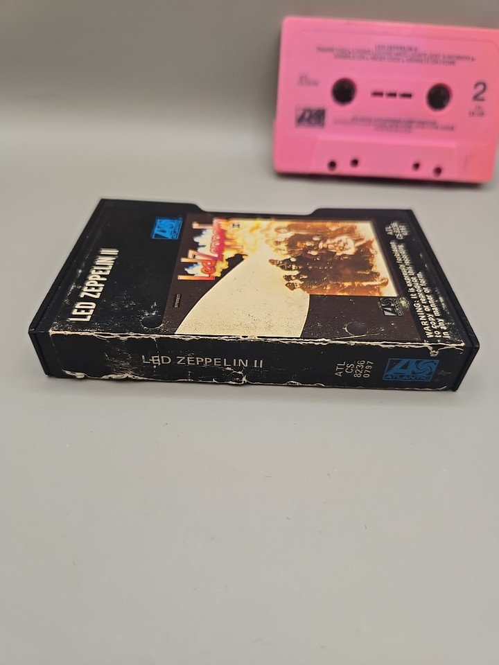 LED ZEPPELIN II Led Zeppelin 2 PINK CASSETTE W/ SLIPCASE | eBay