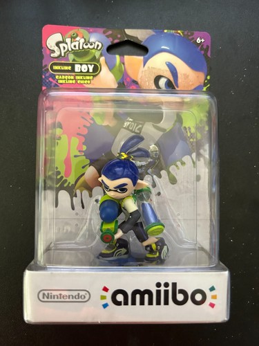 Nintendo Amiibo Inkling Boy Blue (Splatoon Series) BRAND NEW | eBay
