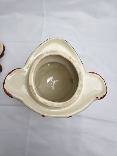 VINTAGE SHAWNEE GOLD SHAMROCK SMILEY PIG COOKIE JAR | eBay