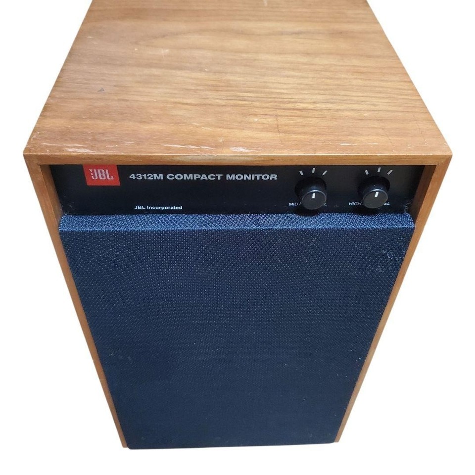 JBL 4312M Compact 3 Way LoudSpeaker Blue Line Harman 2 Units Set | eBay