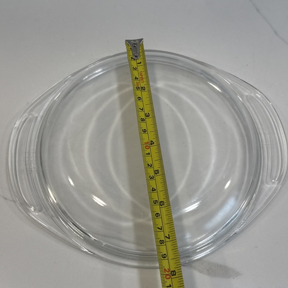 Vtg Clear Pyrex Lid ONLY 683-C 683C Round Fits 023 Flaw | eBay