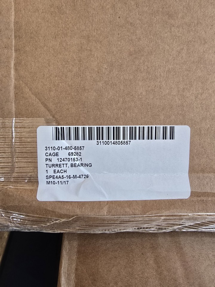 NOS HMMWV HEAVY Turret Bearing, NSN 3110-01-480-5857 | eBay