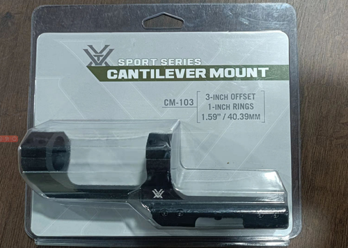 Vortex CM-102 Cantilever 1-inch Mount, 2-Inch Offset - Black for sale ...