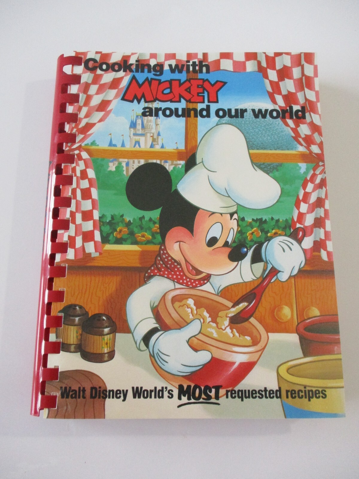 1986 Cooking with Mickey Around Our World; Walt Disney World Cookbook ...