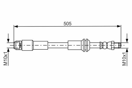 Brake Hose for MERCEDES-BENZ:W176,W246,W242,C117,X117 2464200248 ...