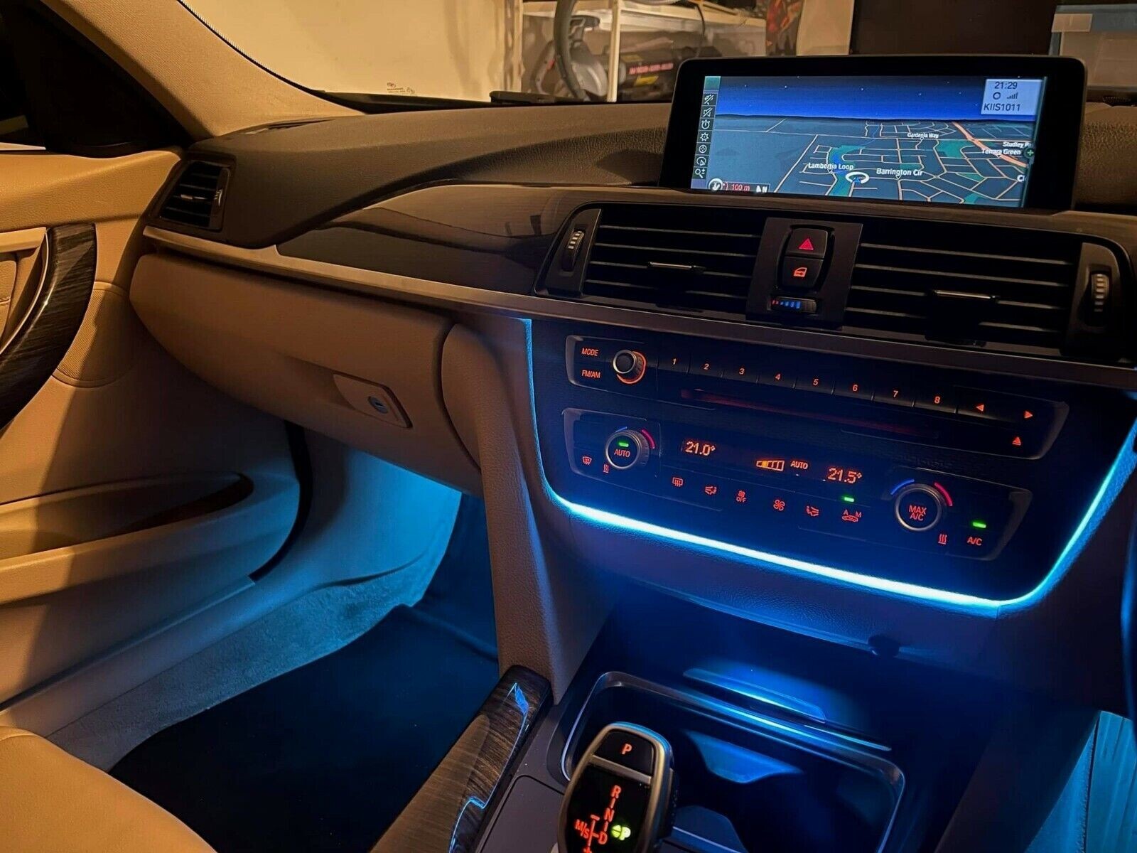 BMW F30 F31 F32 F34 F36 Illuminated Ambient Light Radio Dash AC Trim ...