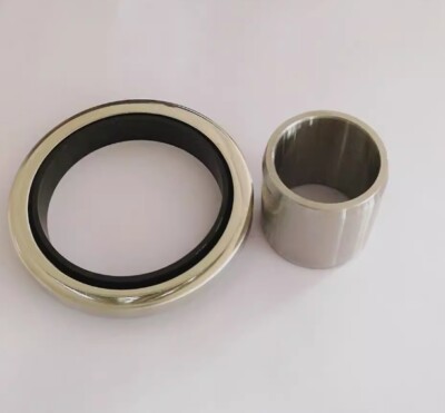 Oil Seal + Shaft Sleeve Bushing Fits Atlas Copco Air Compressor ...