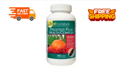 Trunature PROSTATE PLUS HEALTH COMPLEX 250 Softgels with Saw Palmento ...
