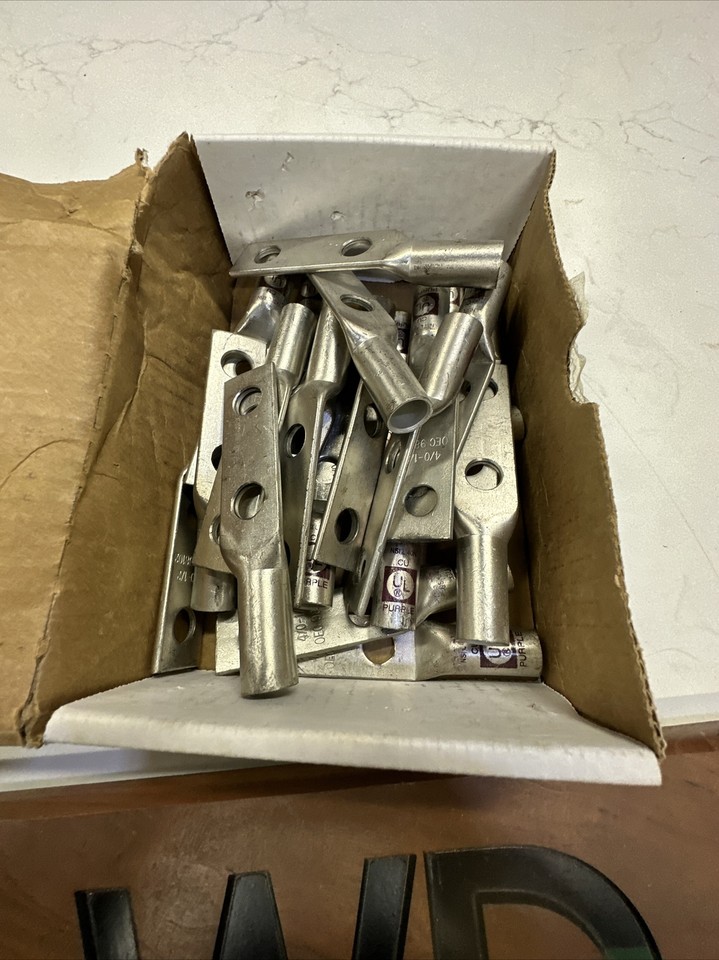 NEW NSI L40N COPPER COMPRESSION LONG BARREL, TWO HOLE, PURPLE - QTY 25 ...