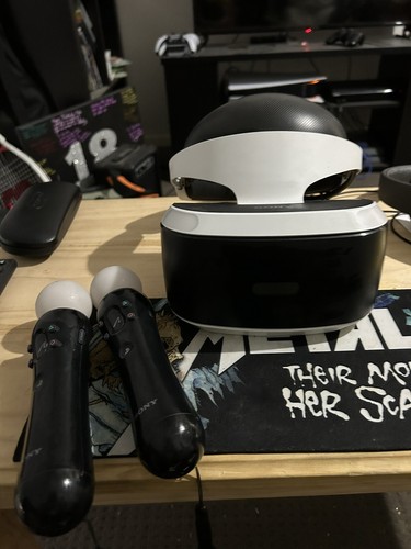 Playstation 4 VR Headset With Camera And Move Controllers | eBay Australia