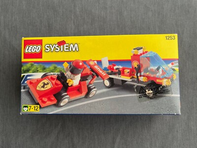 LEGO Town Shell Race Car Transporter 1253 5702012005251| eBay