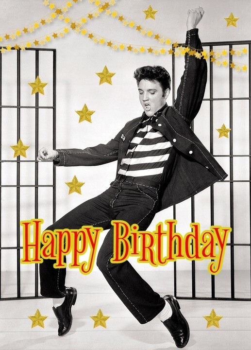Elvis Presley Birthday Party Invitations Happy Birthday Elvis!