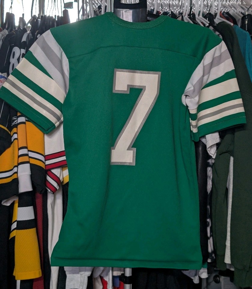 Vintage 80's Rawlings Philadelphia Eagles Kelly Green Ron Jaworski ...