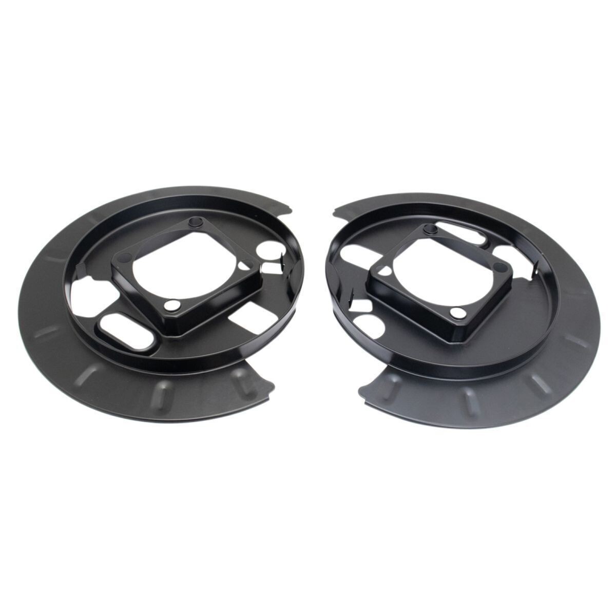 New Rear Brake Rotor Backing Plate Dust Shield Set Direct Fit For 99-15 ...
