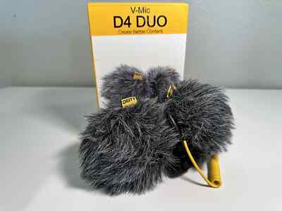 Deity V-Mic D4 Duo Microphone Dual Cardioid Mini Voice Recorder Mic for ...