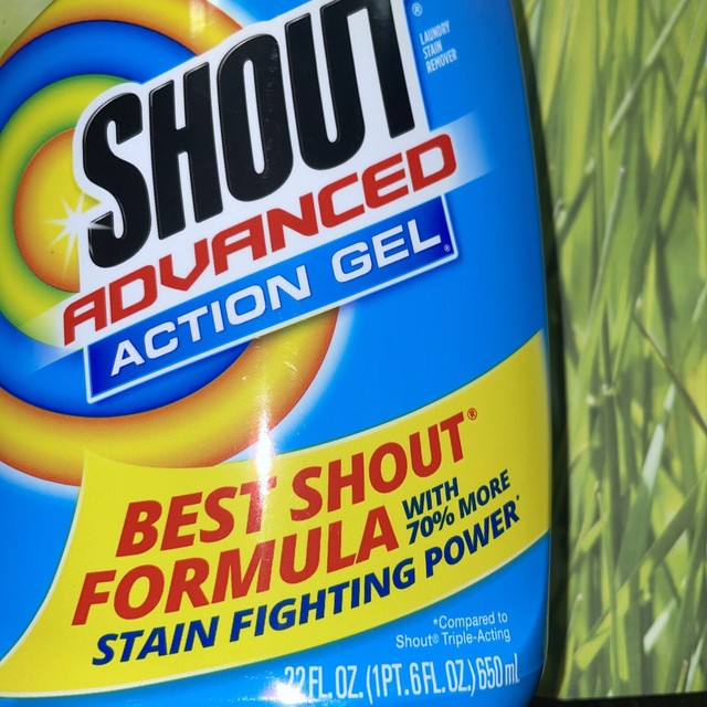 SC JOHNSON SYNCHKG025346 22 oz Shout Advanced Stain Remover Gel for ...
