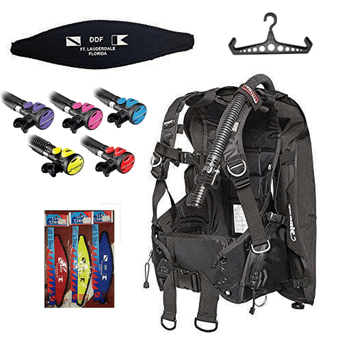 Zeagle Scout BC Vest w/Atomic SS1 Octo/Inflator Free DDF Slap Strap ...