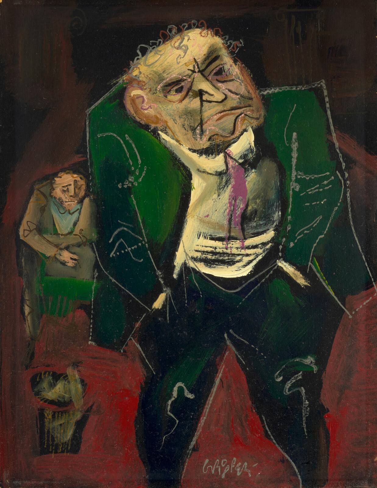 "Senator" William Gropper, Social Realism, WPA Political Art ...