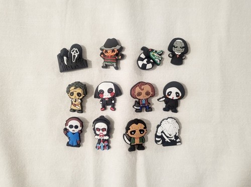 12 Halloween Horror Shoe Charms | eBay