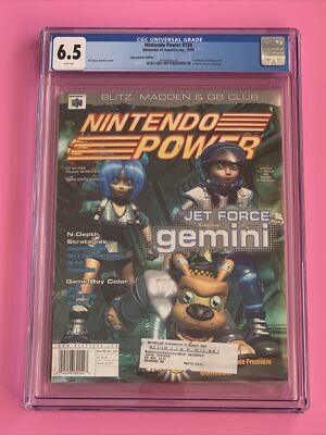 Nintendo Power Magazine 124 September/1999 Graded CGC 6.5 W/ POSTER ...