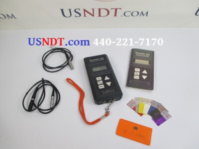 Elcometer 300 Coating Thickness Gauge Ferrous Non-Ferrous Flaw Detector ...
