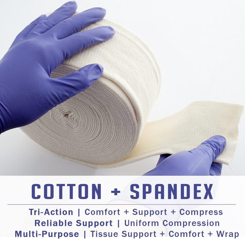 EVERLIT Elasticated Tubular Support Bandage | Stockinette Tubing Size E ...