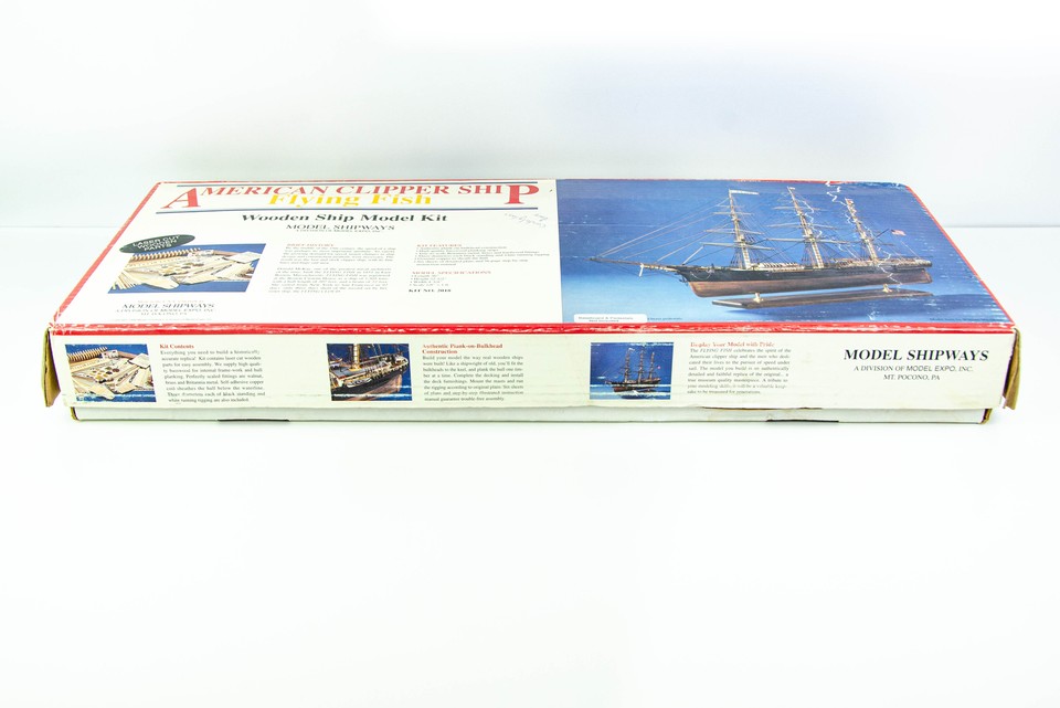 Model Shipways American Clipper Ship Flying Fish Balsa Wood Model Ship ...