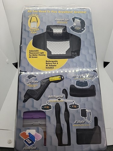 Intec Limited Edition Travel Pak for Game Boy Advance - Case, Light ...