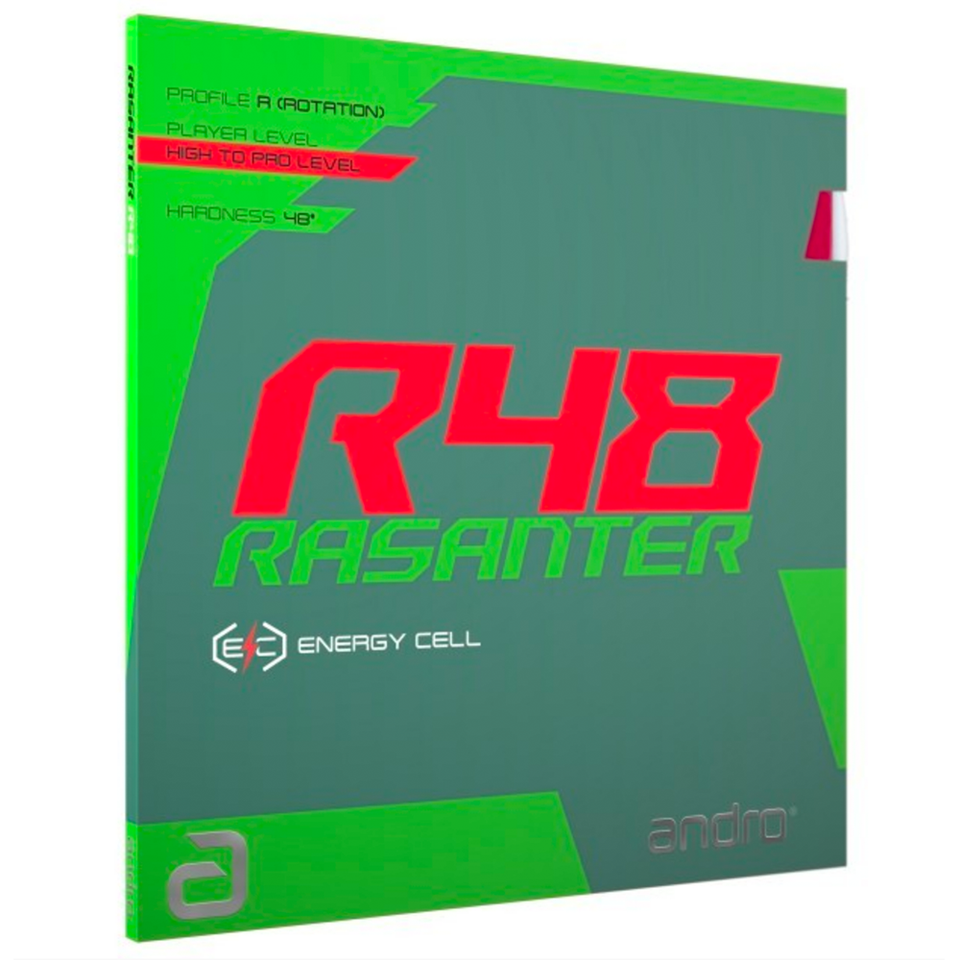 Andro Rasanter R48 Table Tennis and Ping Pong Rubber, Choose Color and ...