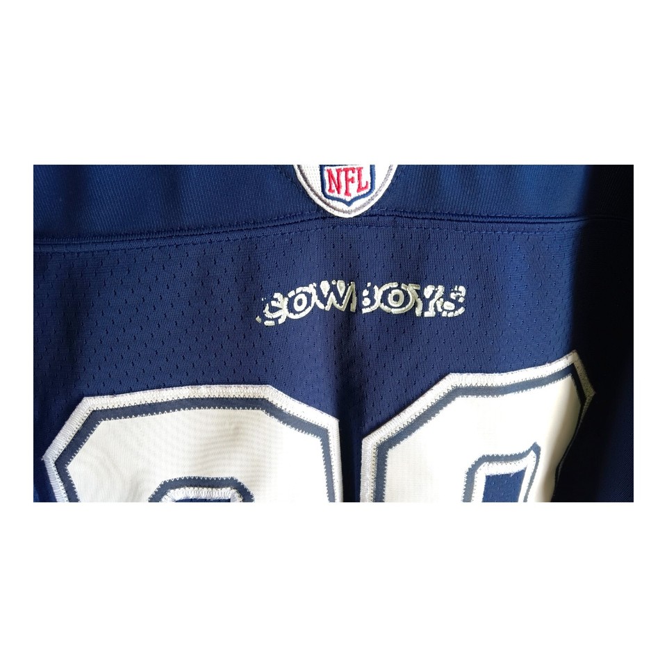 FELIX JONES LARGE ON FIELD REEBOK STITCHED DALLAS COWBOYS NFL NAVY ...