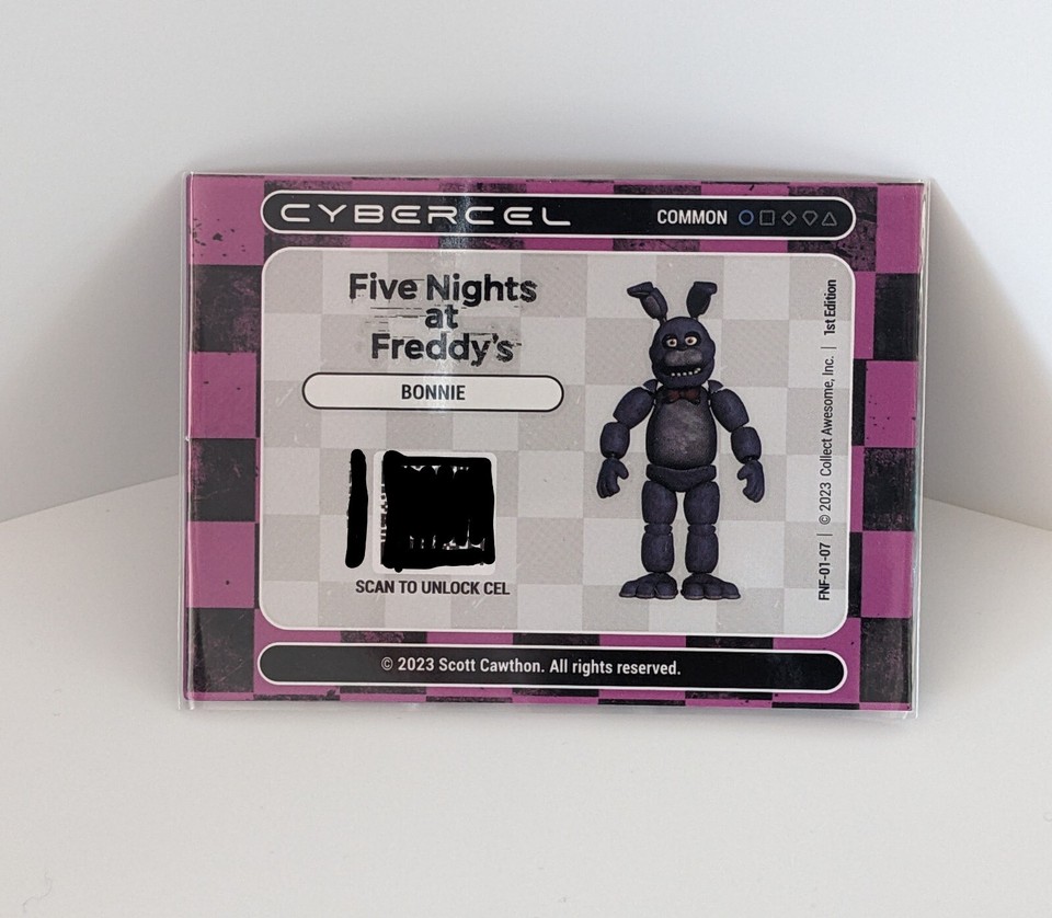 FNAF Cybercel Trading Card: Bonnie | eBay