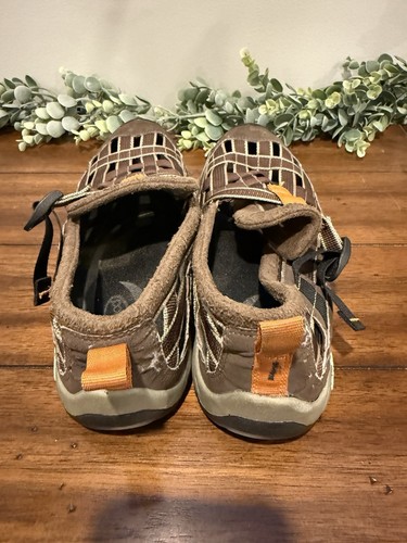 Chaco Mens US 10 Brown Woven Closed Toe Water Slip-On Sport Sandals | eBay