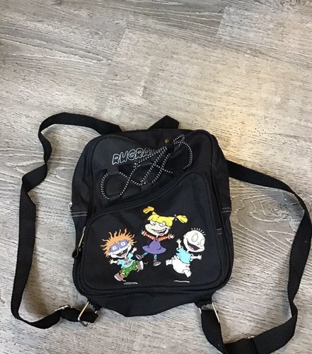 Rugrats 1999 Black Mini Backpack Bag Back pack | eBay