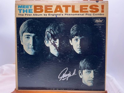 The Beatles Autographed Lp Record Album W/ Coa Signed By 3 Members ...