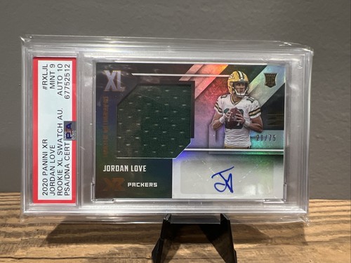 2020 Panini XR - Rookie XL Swatch Autographs Jordan Love #RXL-JL /75 ...