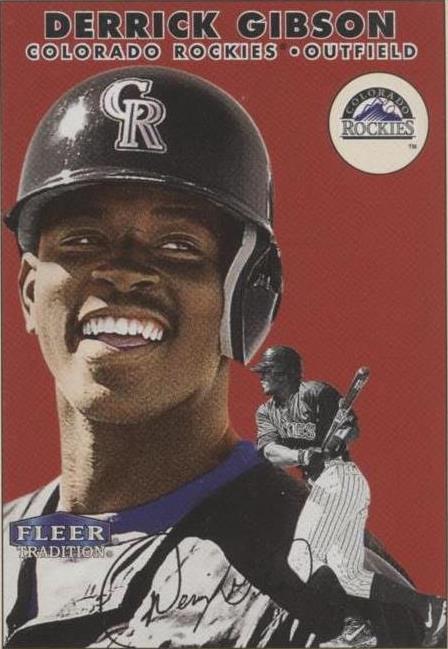2000 Fleer Tradition - Derrick Gibson #186 for sale online | eBay